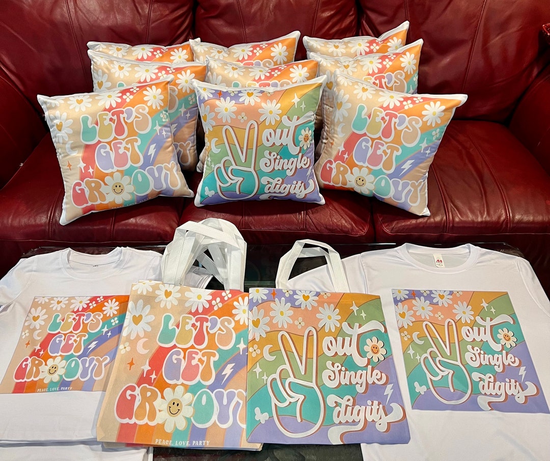 Sleepover Bundle (custom Themed Design, Custom T-shirt, Custom Pillow ...