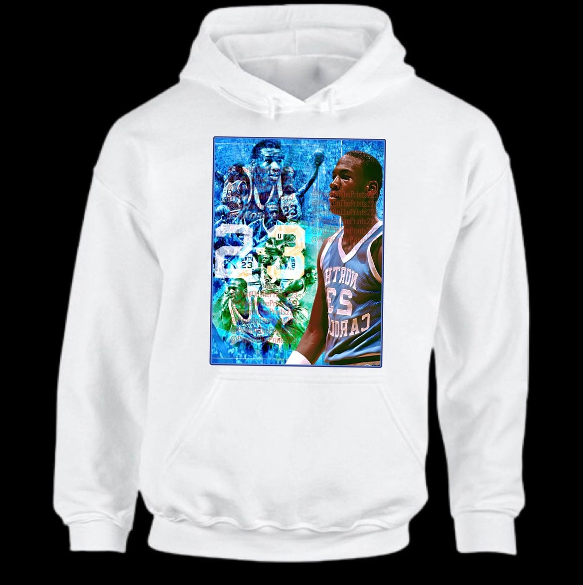 Retro UNC Michael Jordan Custom Design Shirt to Match Multiple UNC ...