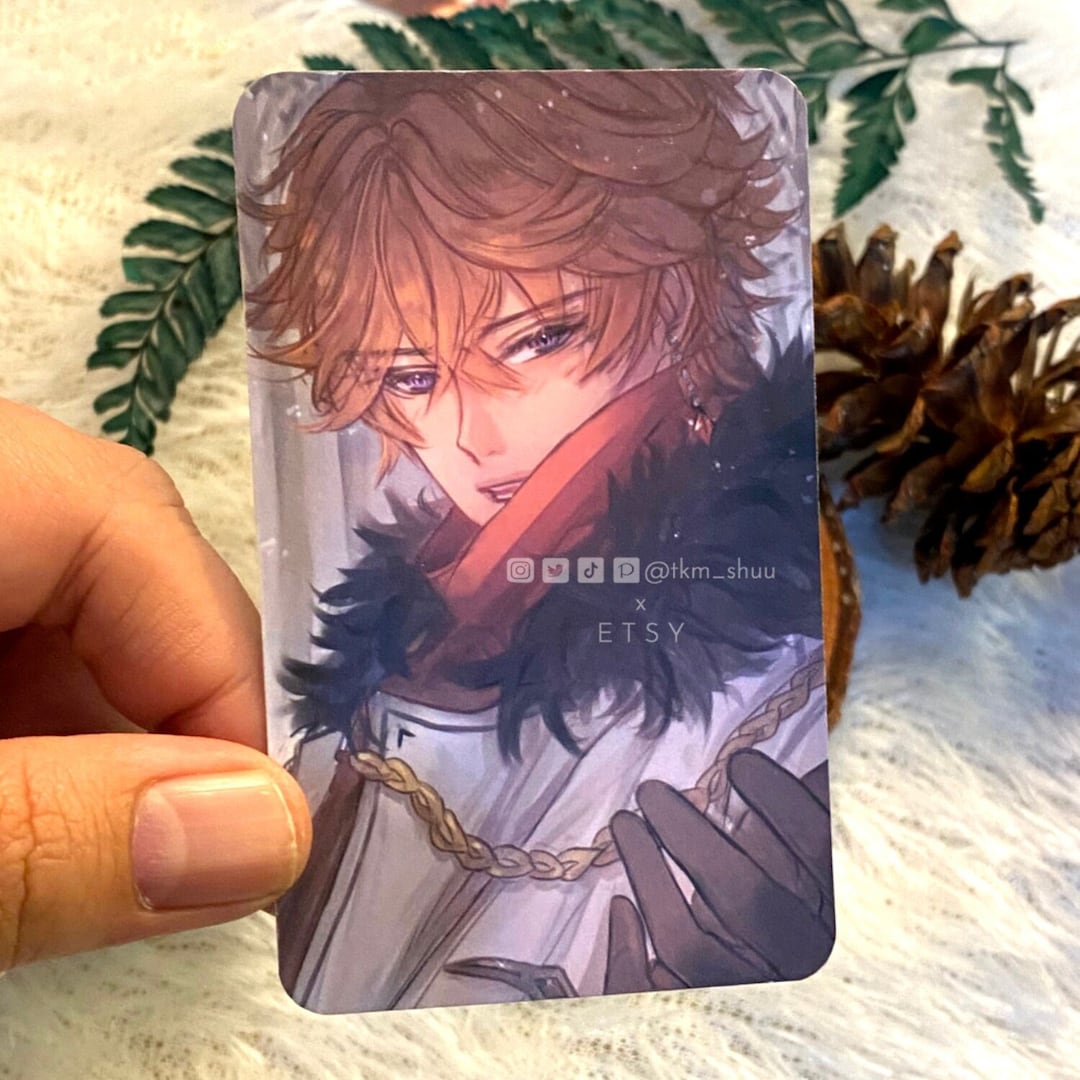 Genshin Impact Childe Photocard/art Print ~winter Boyfriend Series ...