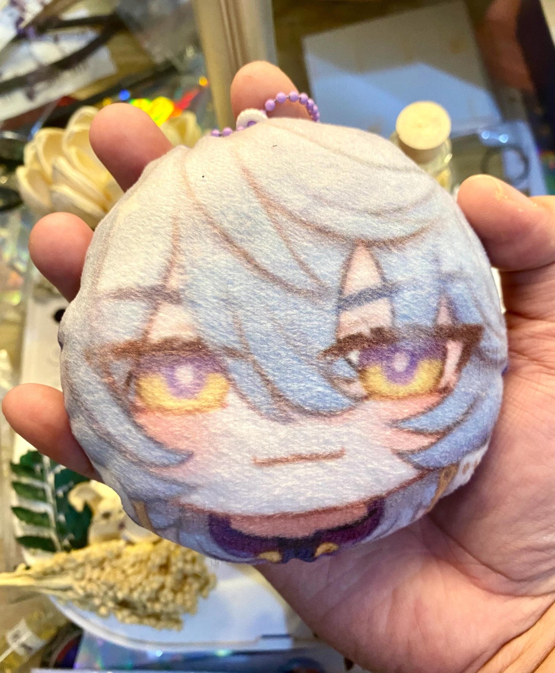 Honkai Star Rail Sunday HSR Keychain Plush ~mochibuns Series~ - Etsy