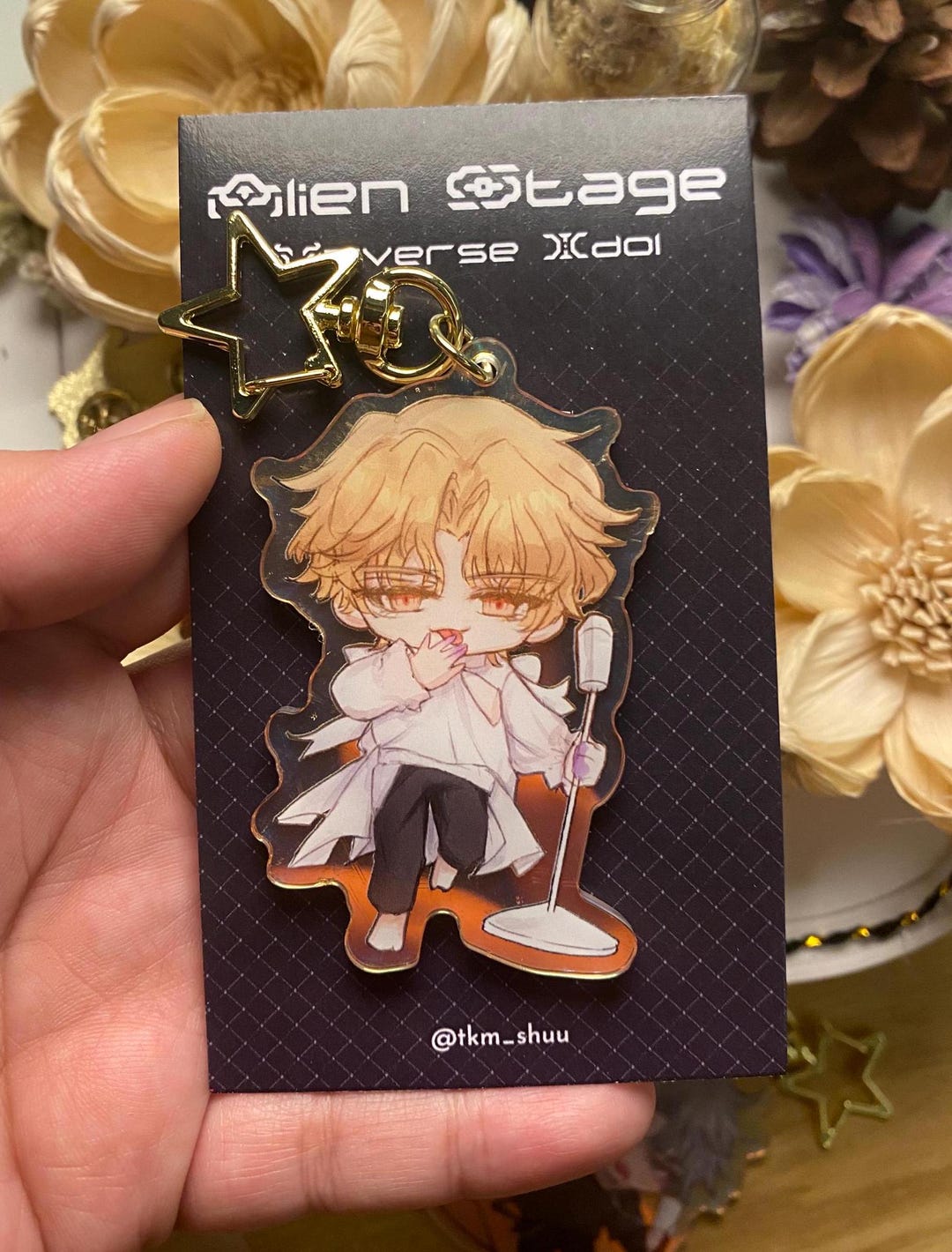 Alien Stage Luka ALNST Keychain Acrylic Hologram ~universe Idol Series ...