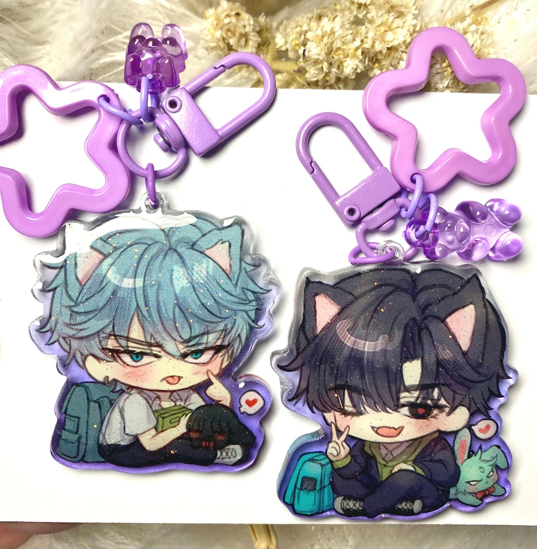Alien Stage Ivantill ALNST Keychain Acrylic Epoxy ~highschool Nyan ...