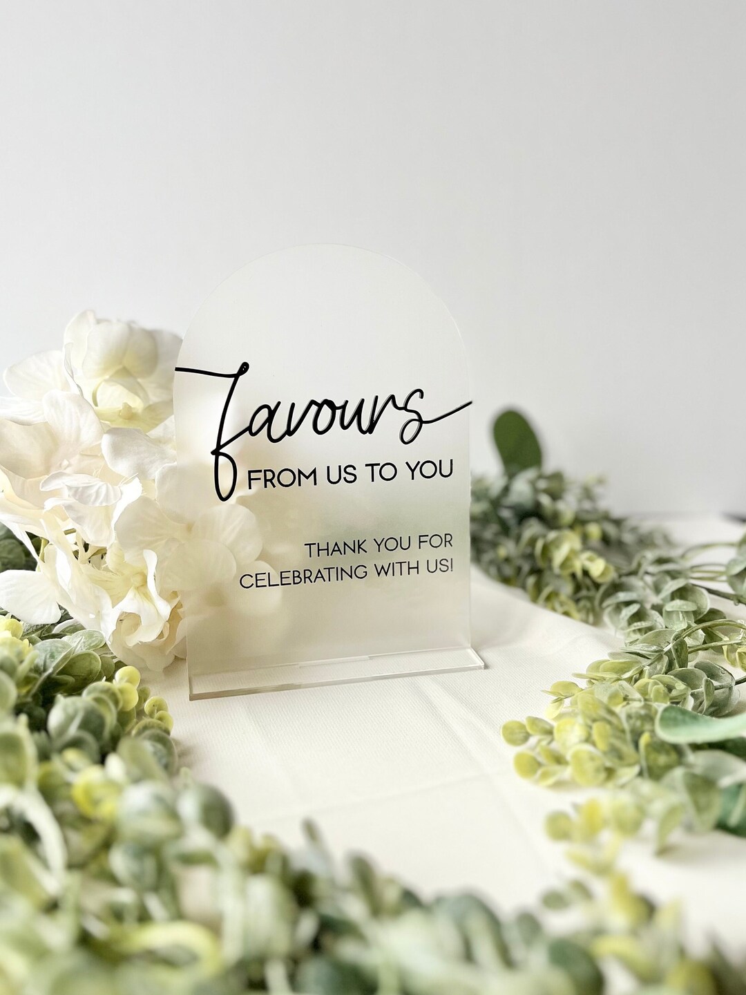 Favours 3D Sign | Favours Sign | 3D Sign | Wedding Sign | Event Sign ...
