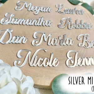 Wedding Place Names | Table Place Names | Party Table Names | Event ...