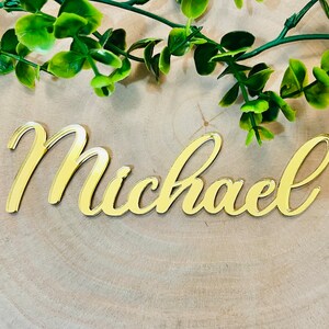Wedding Place Names | Table Place Names | Party Table Names | Event ...