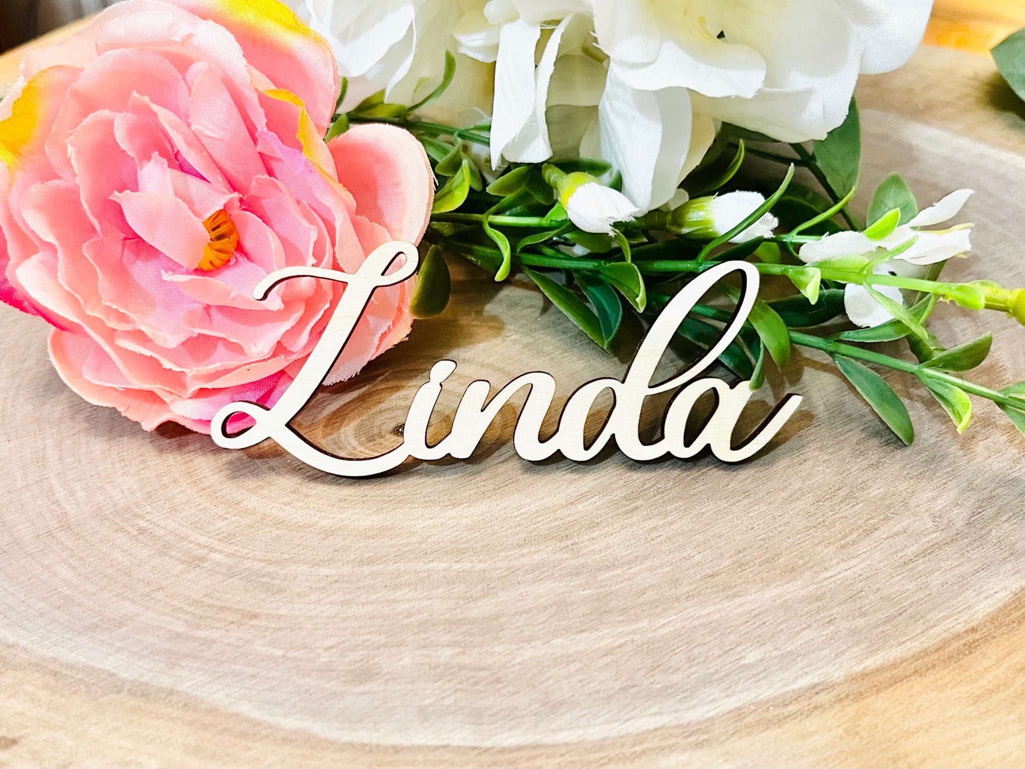 Wedding Place Names | Table Place Names | Party Table Names | Event ...