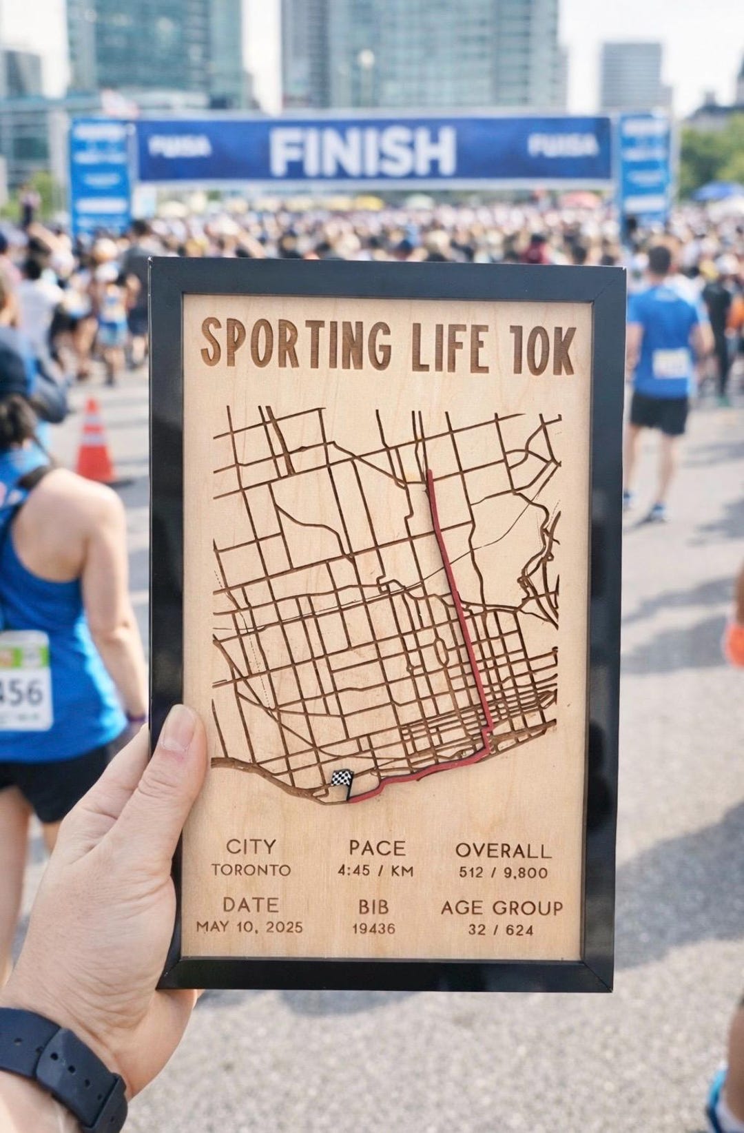 Race Map | Engraved Map | Running Map | 5K | 10K | Half Marathon ...