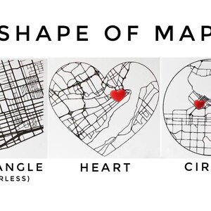 Where We Met Map | Engraved Map | Our First Date | Newly Wed Gift ...