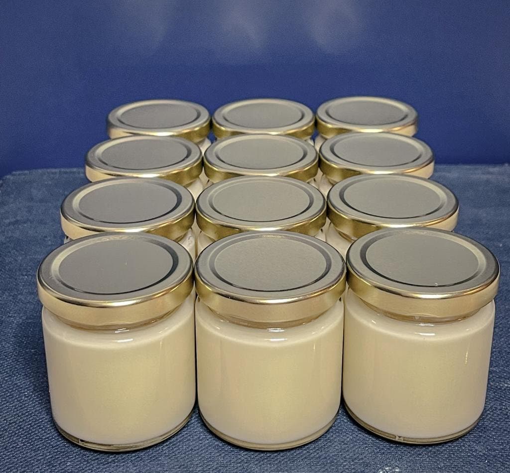 4OZ Bulk Candles Wholesale Gold Lid No Label 12 Pack Wholesale Luxury ...