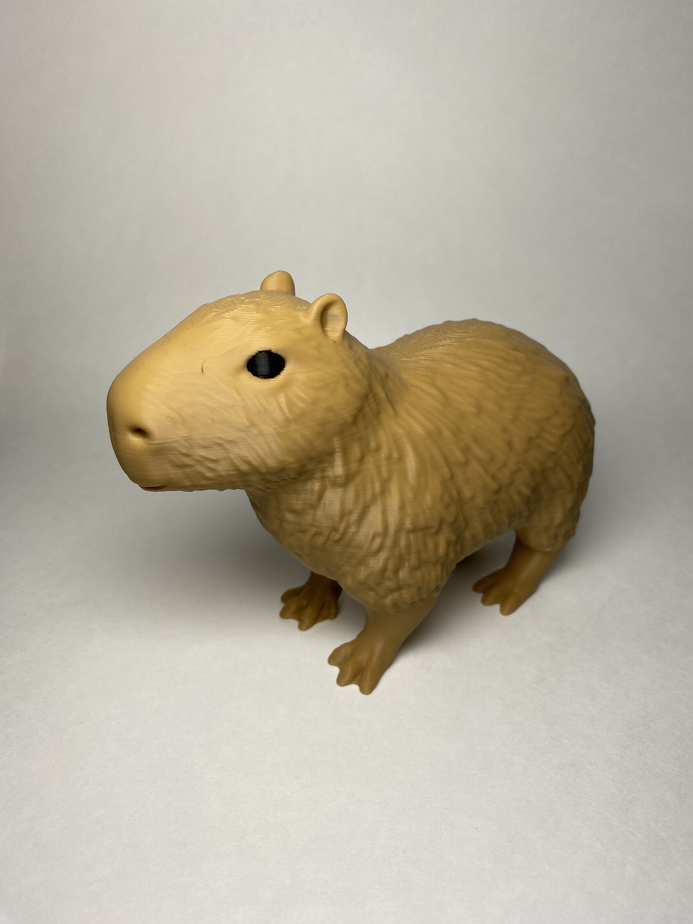 Capybara Figurine 3d Printed - Etsy