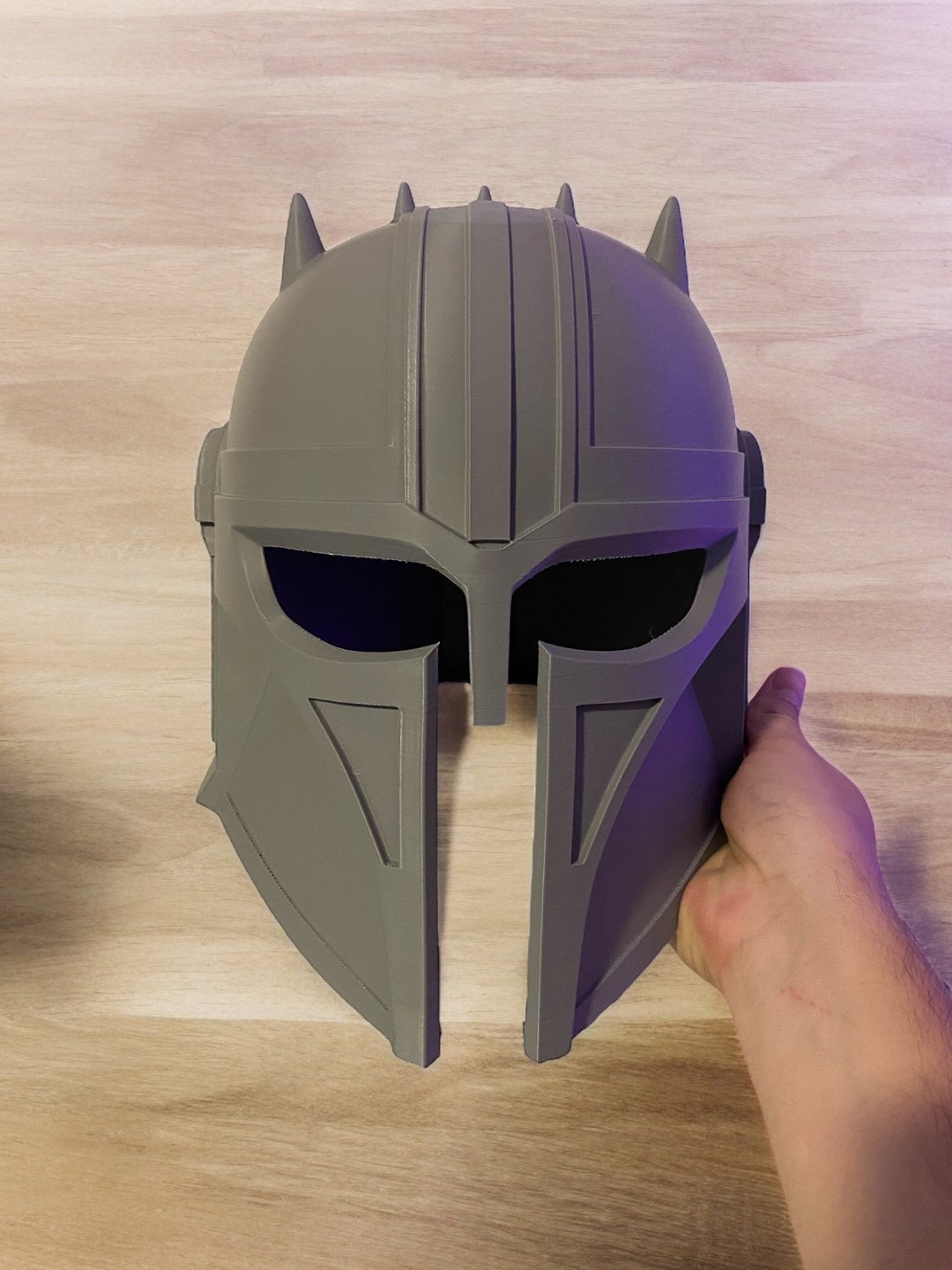 Mandalorian Armorer Helmet 3D Printed for Cosplay - Etsy