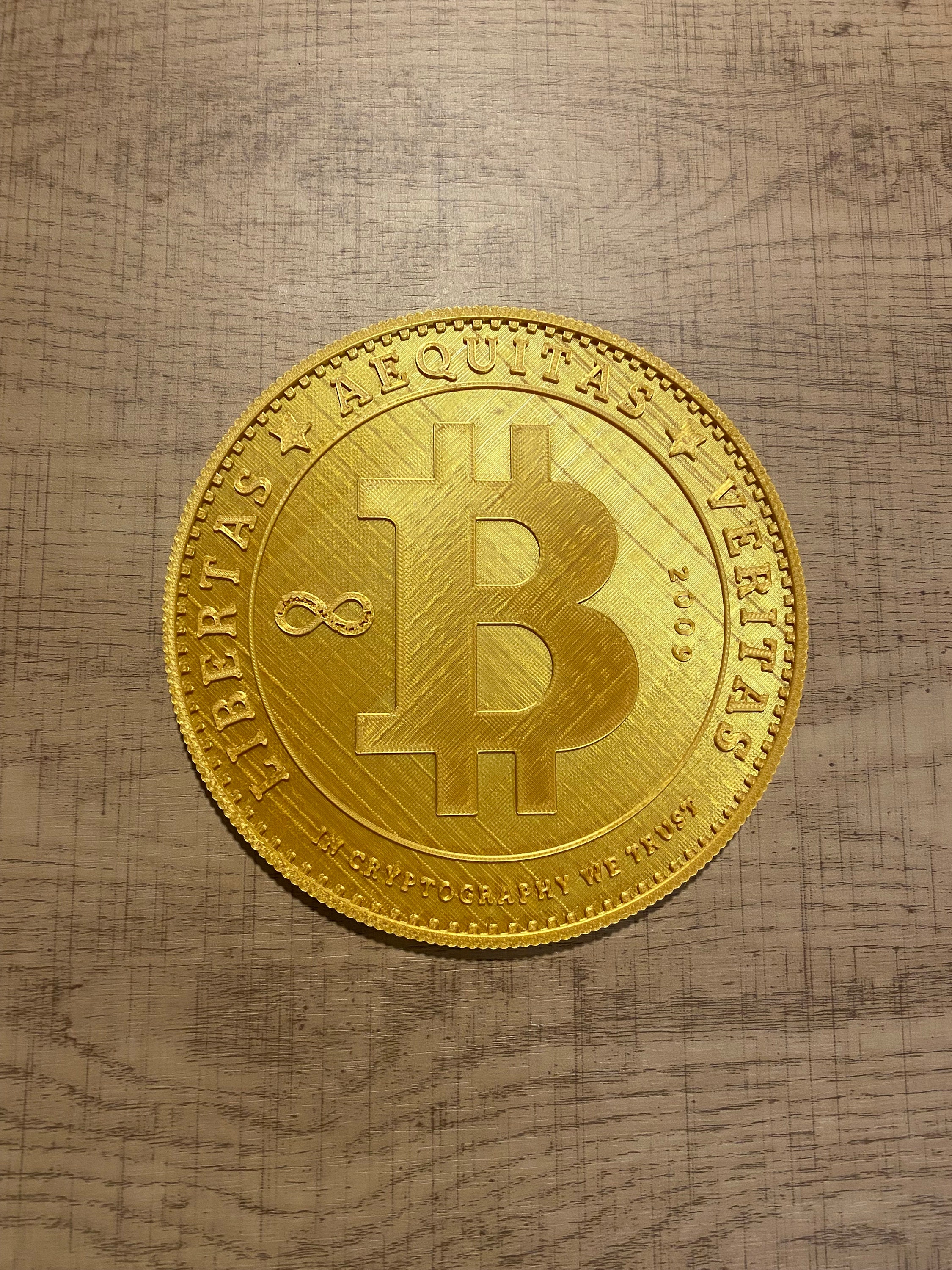 Escape From Tarkov 3d Printed Bitcoin - Etsy