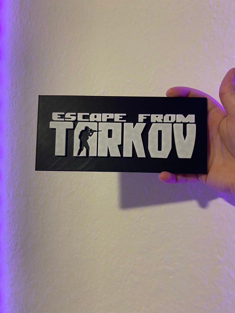 Escape From Tarkov Logo Sign - Etsy