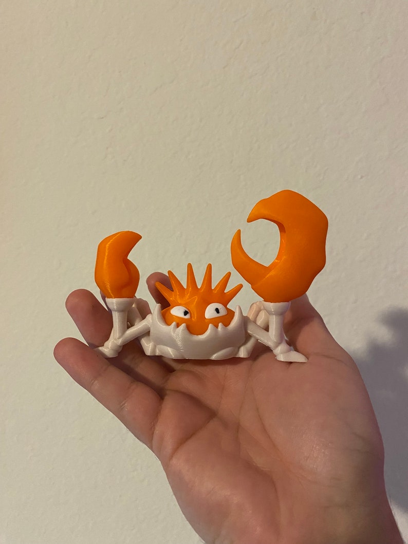Kingler Figurine Pokémon Figurine 3D Print - Etsy