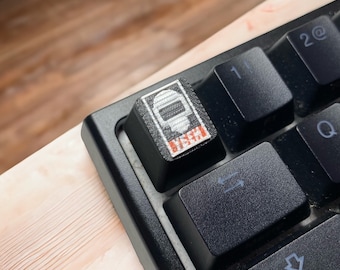 Tagilla Helmet Artisan Keycap for Mechanical Keyboards Handmade Keycap ...