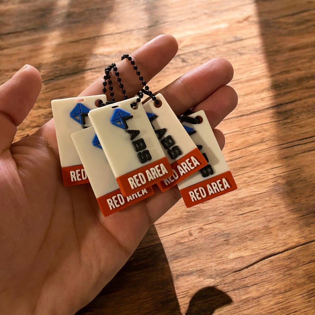 Escape From Tarkov Red Keycard Custom Keychain 3D Print - Etsy