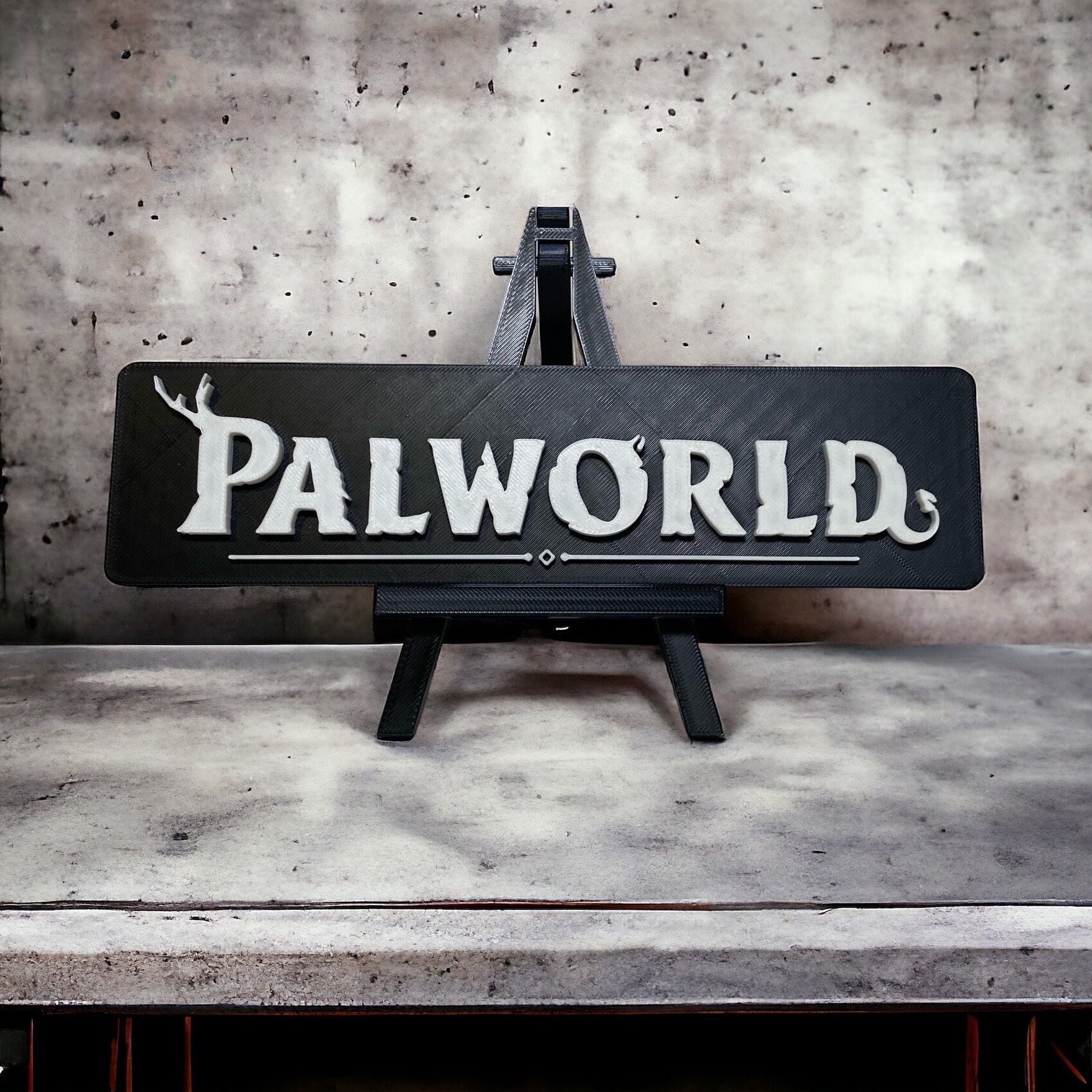 Palworld Logo Plaque 3D Print - Etsy