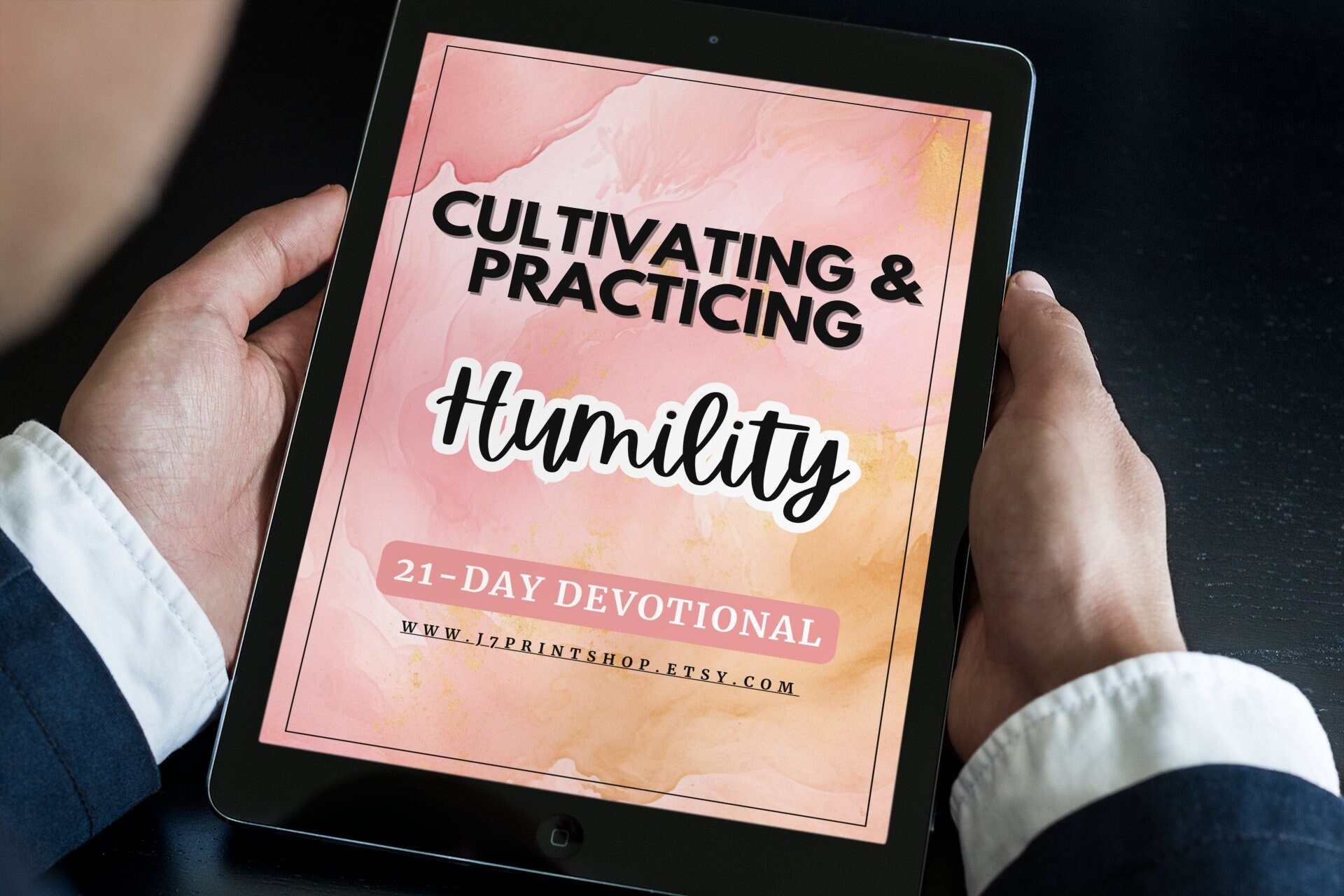 Practicing Humility Fillable Daily Devotional Journal 21 Day Bible ...