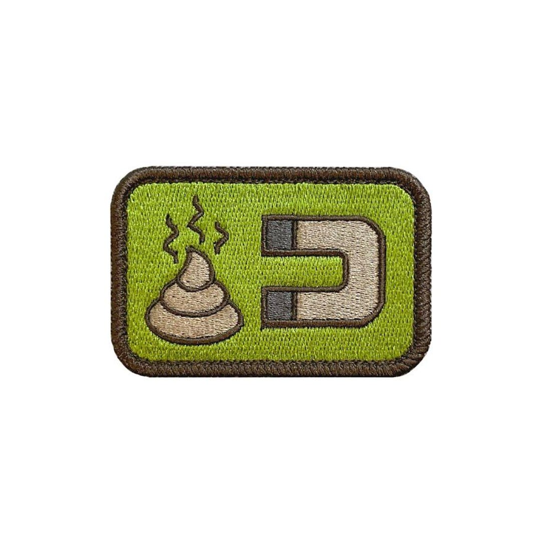 Sh*t Magnet Morale Patch - 3x2 Embroidered - Hook Backing - Funny ...