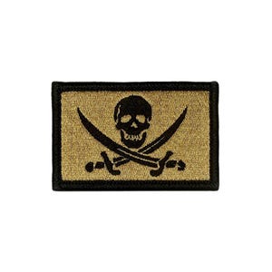 Calico Jack Tactical Patch | Jolly Roger Morale Badge | Made in the USA ...