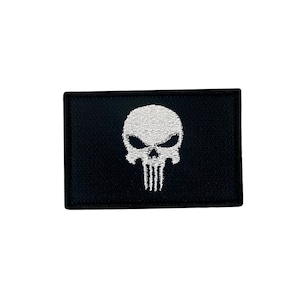 Punisher Morale Patch. Tactical Patch Velcro. Hook and Loop Badge. Tactical Gear - Etsy