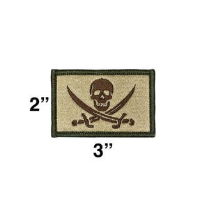 Calico Jack Tactical Patch | Jolly Roger Morale Badge | Made in the USA ...