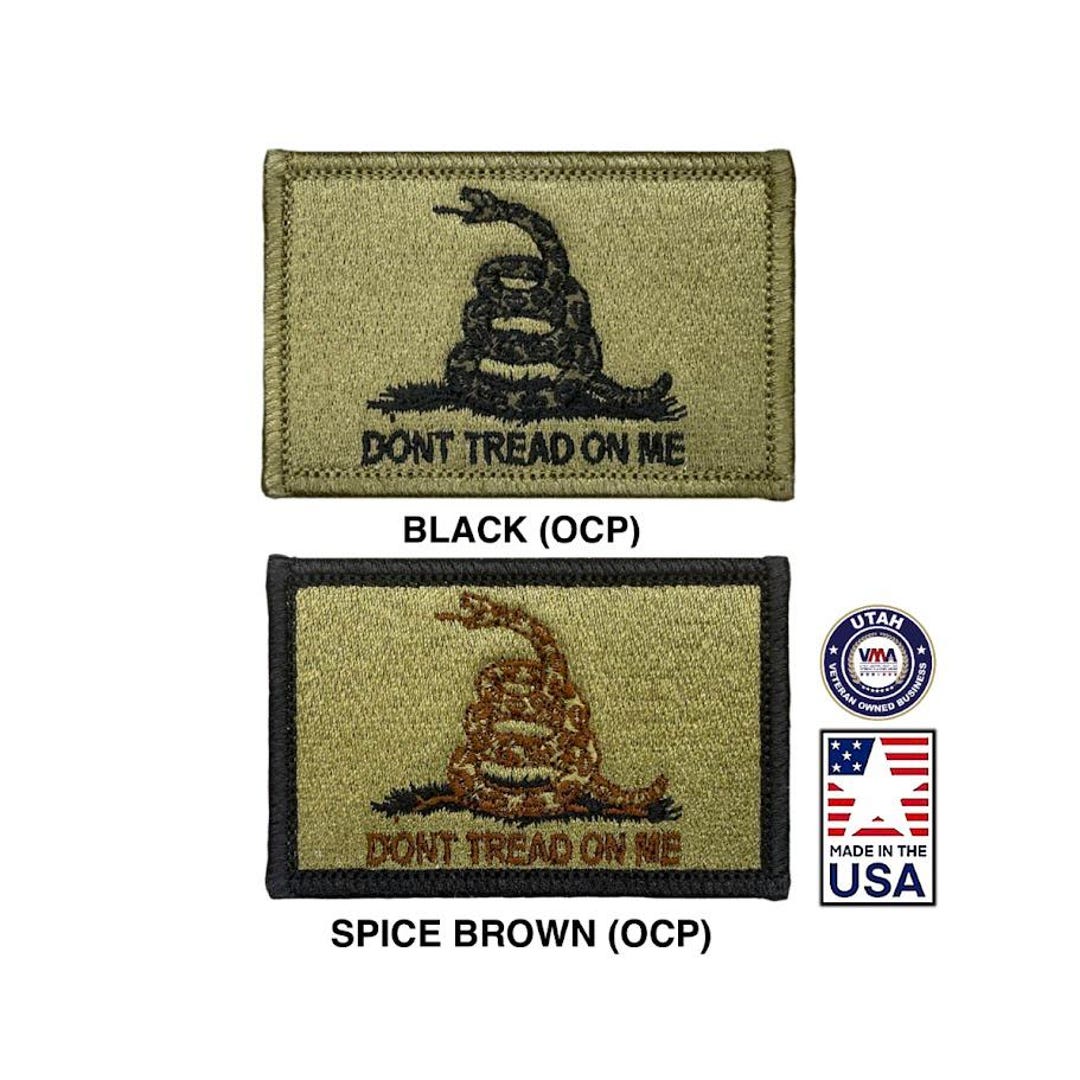 Gadsden Flag OCP Morale Patch | Dont Tread on Me Morale Badge | Made in ...