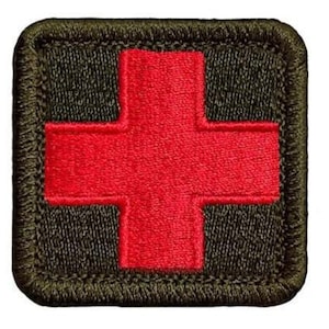 Medical Cross Patch | First Aid Red Cross | Tactical Patch | Made in ...