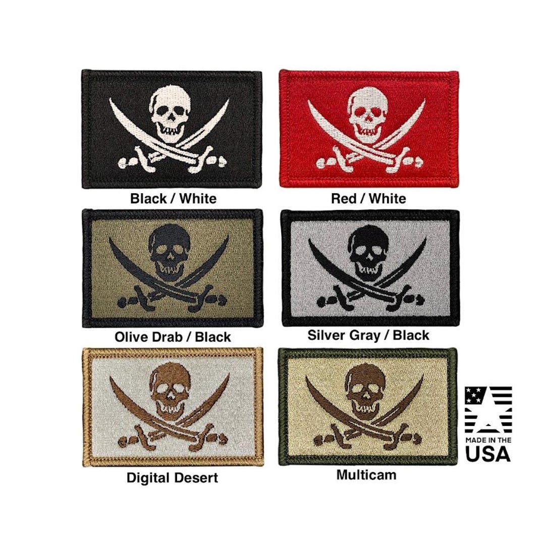 Calico Jack Tactical Patch | Jolly Roger Morale Badge | Made in the USA ...