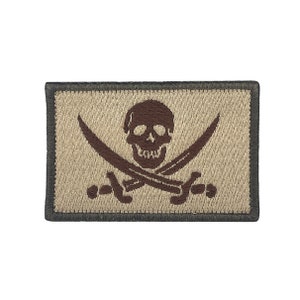 Calico Jack Tactical Patch Jolly Roger Morale Badge Made in the USA - Etsy