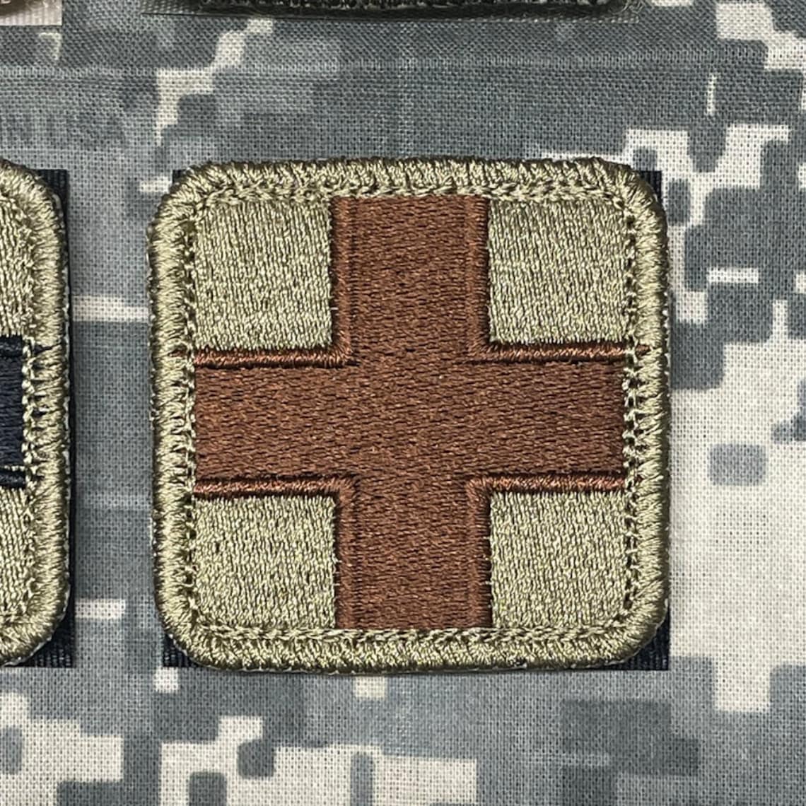 Medic Patch Military First Aid EMT EMS Responder Red Cross Made in the ...