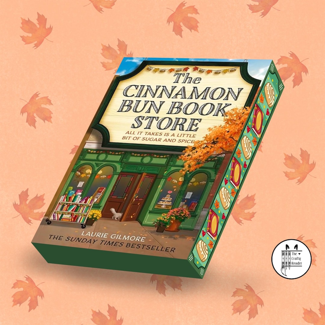 The Cinnamon Bun Book Store by Laurie Gilmore With Custom Edges - Etsy