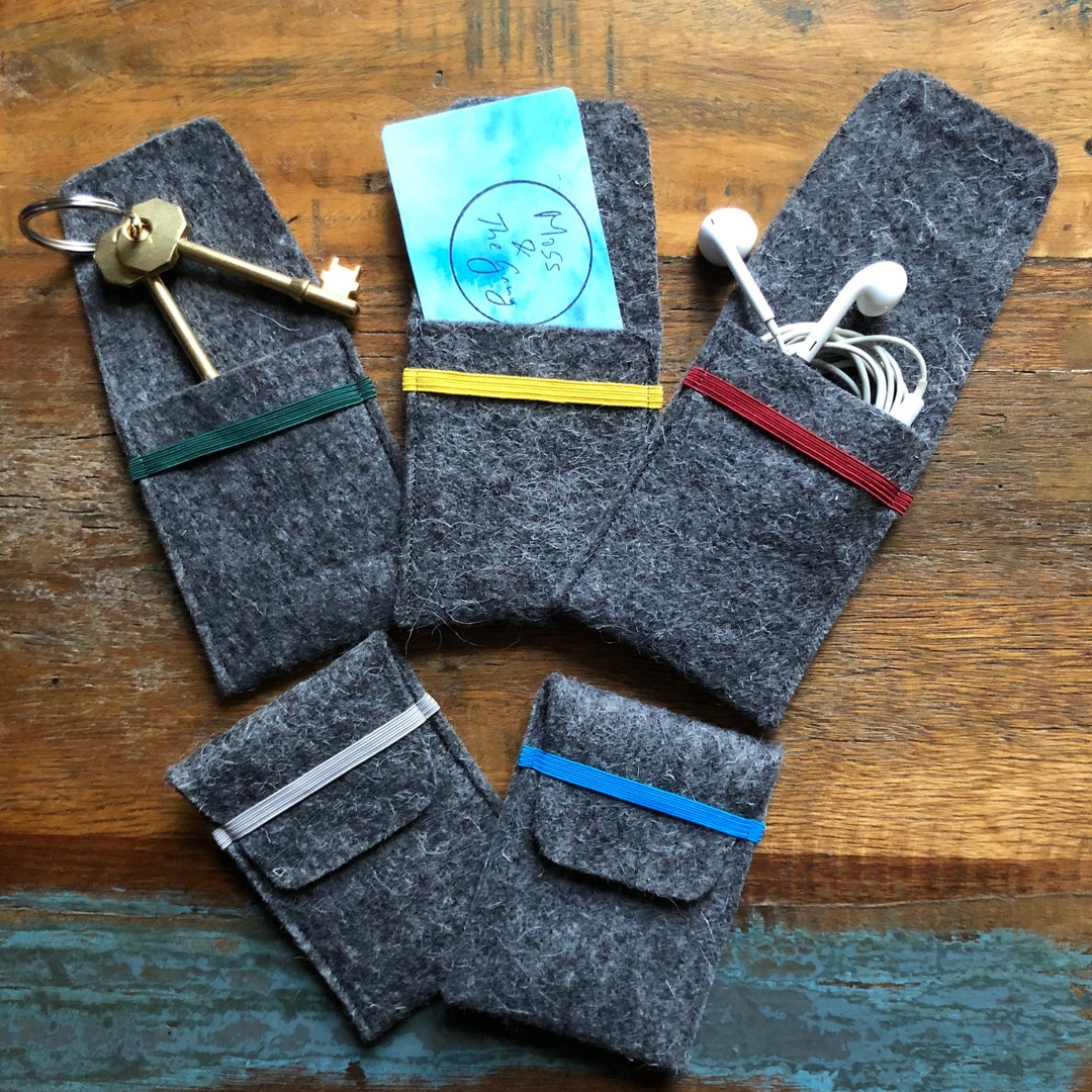 Card/key Holder | Hand-made Card/key Holder | Felt Pouch | Felt Case ...