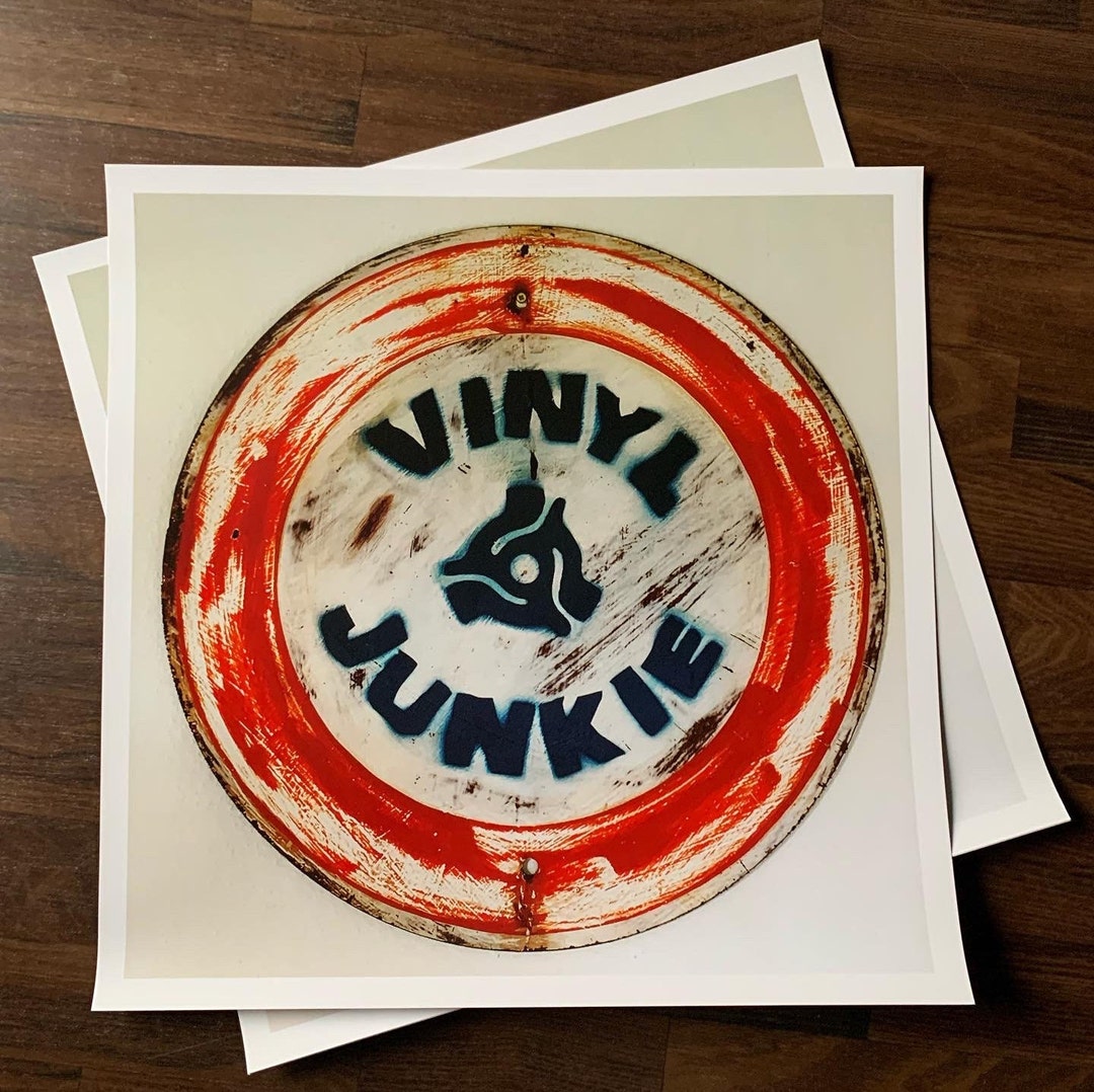 Vinyl Junkie Limited Edition Print - Etsy