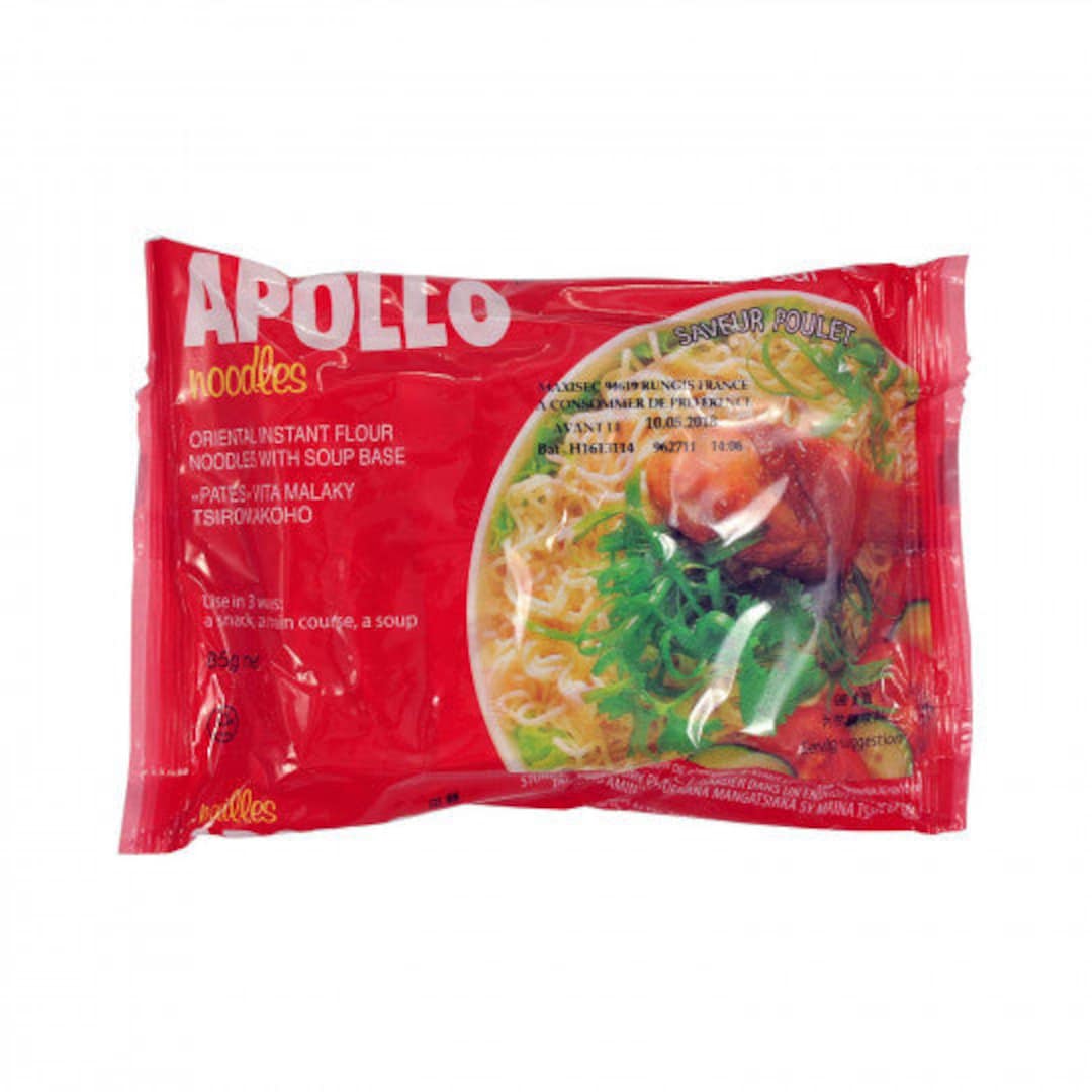 Chicken Flavored Noodles APOLLO 85g - Etsy