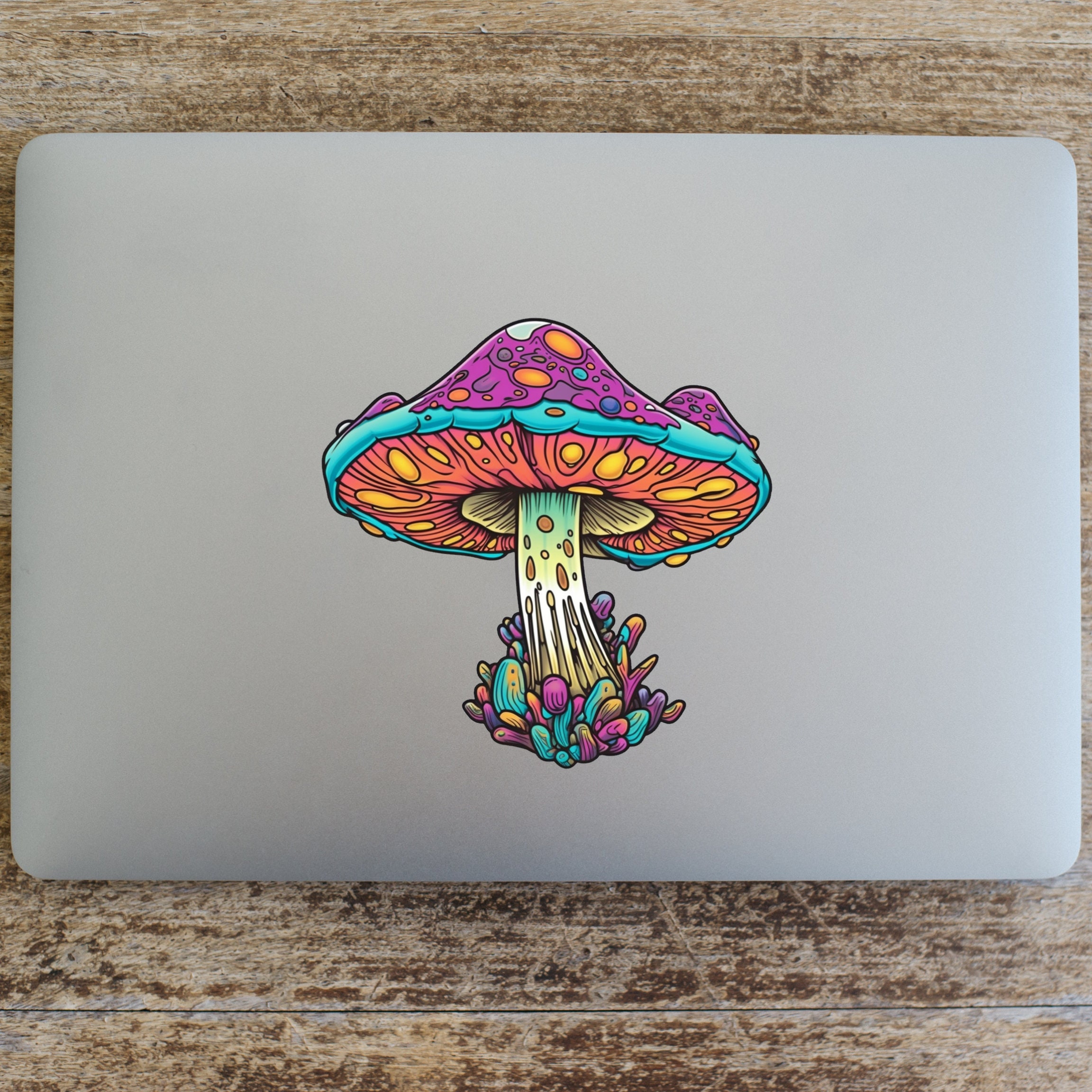 Magic Mushroom Digital Sticker - Etsy