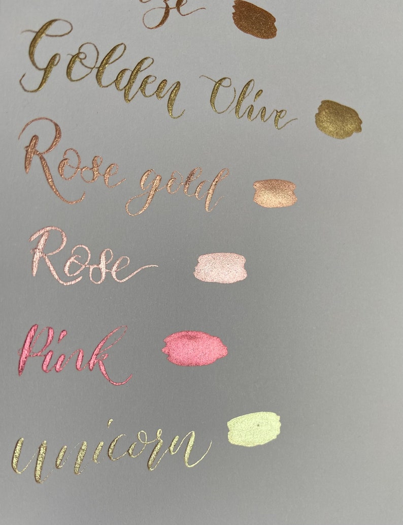 Custom Calligraphy Cards | Etsy