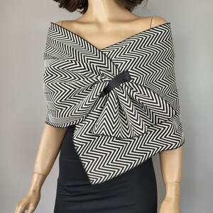 Black Satin Pull Thru Wrap Wedding Shawl Scarf Cover up - Etsy