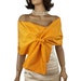 Ivory Satin Wrap Shawl: Bridal Evening Cover-up - Etsy