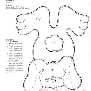 Vintage Spring Wood Craft Patterns instant PDF Digital Download - Etsy