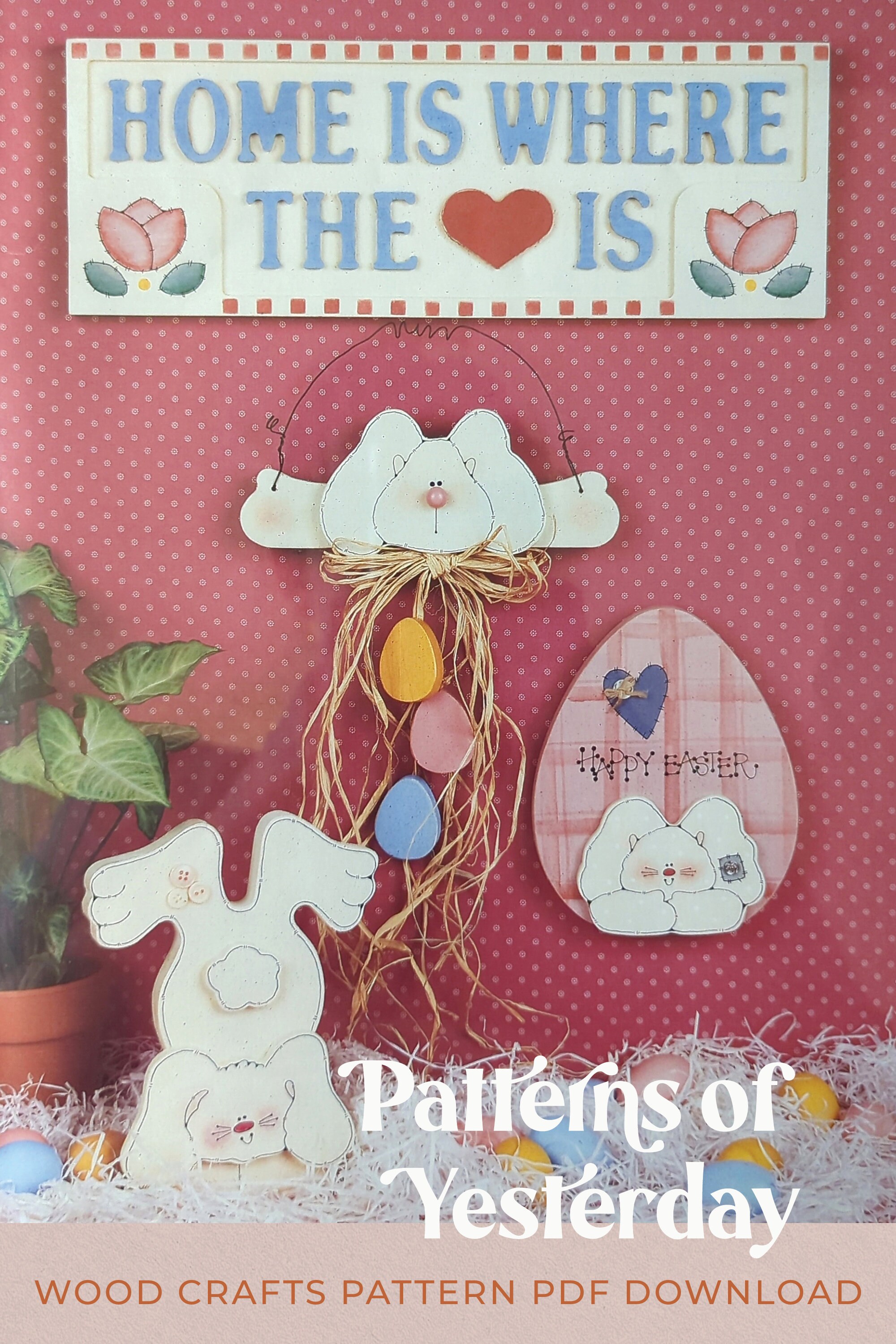 Vintage Spring Wood Craft Patterns instant PDF Digital Download - Etsy