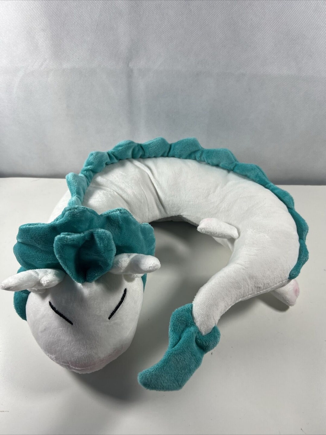 Spirited Away Dragon Haku Neck Pillow Studio Ghibli Soft Plush Anime ...