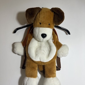Kipper the Dog 22 Soft Toy Plush Rucksack Bag Large Zipped Vintage Y2k ...