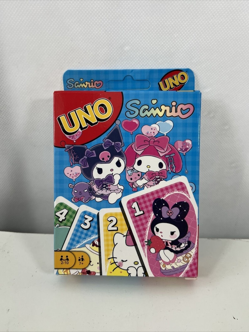 Sanrio Hello Kitty and Friends Uno Family Card Game Multiplayer Fast ...