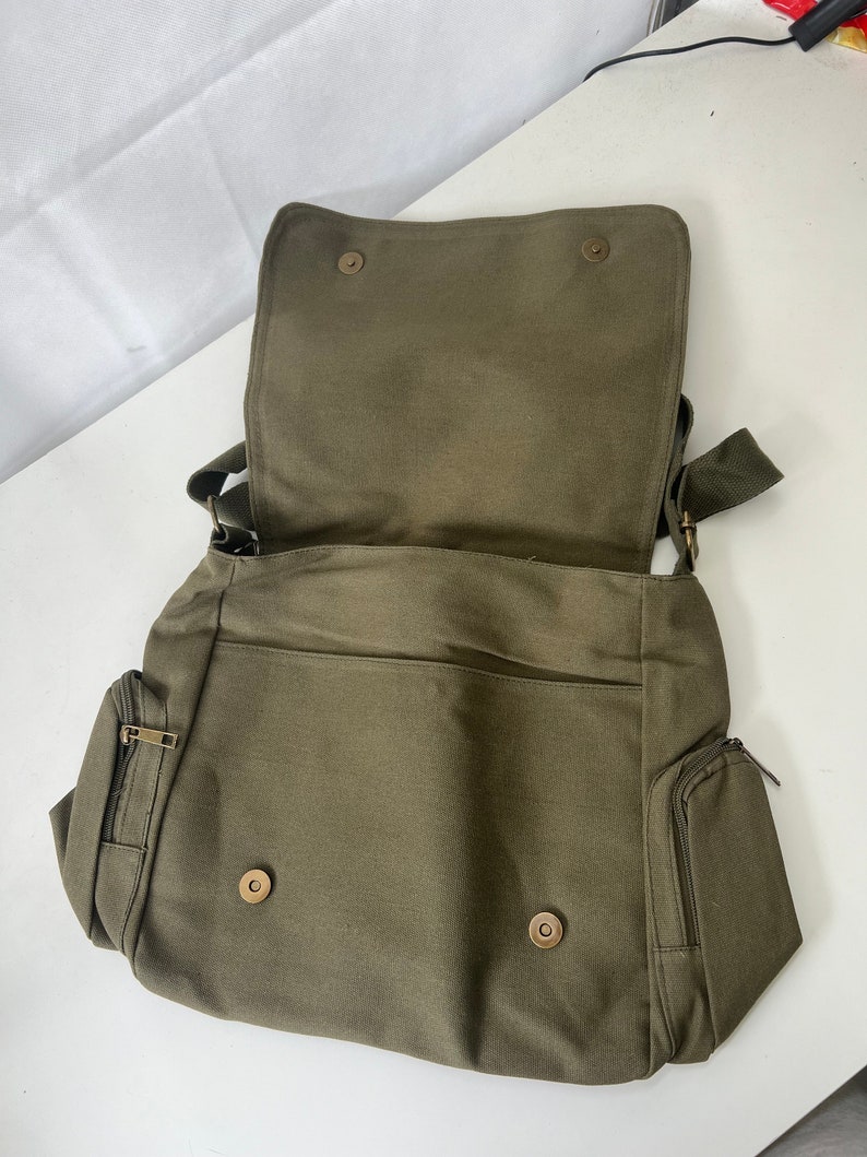 My Neighbor Totoro Canvas Shoulder Messenger Bag Studio Ghibli Khaki - Etsy