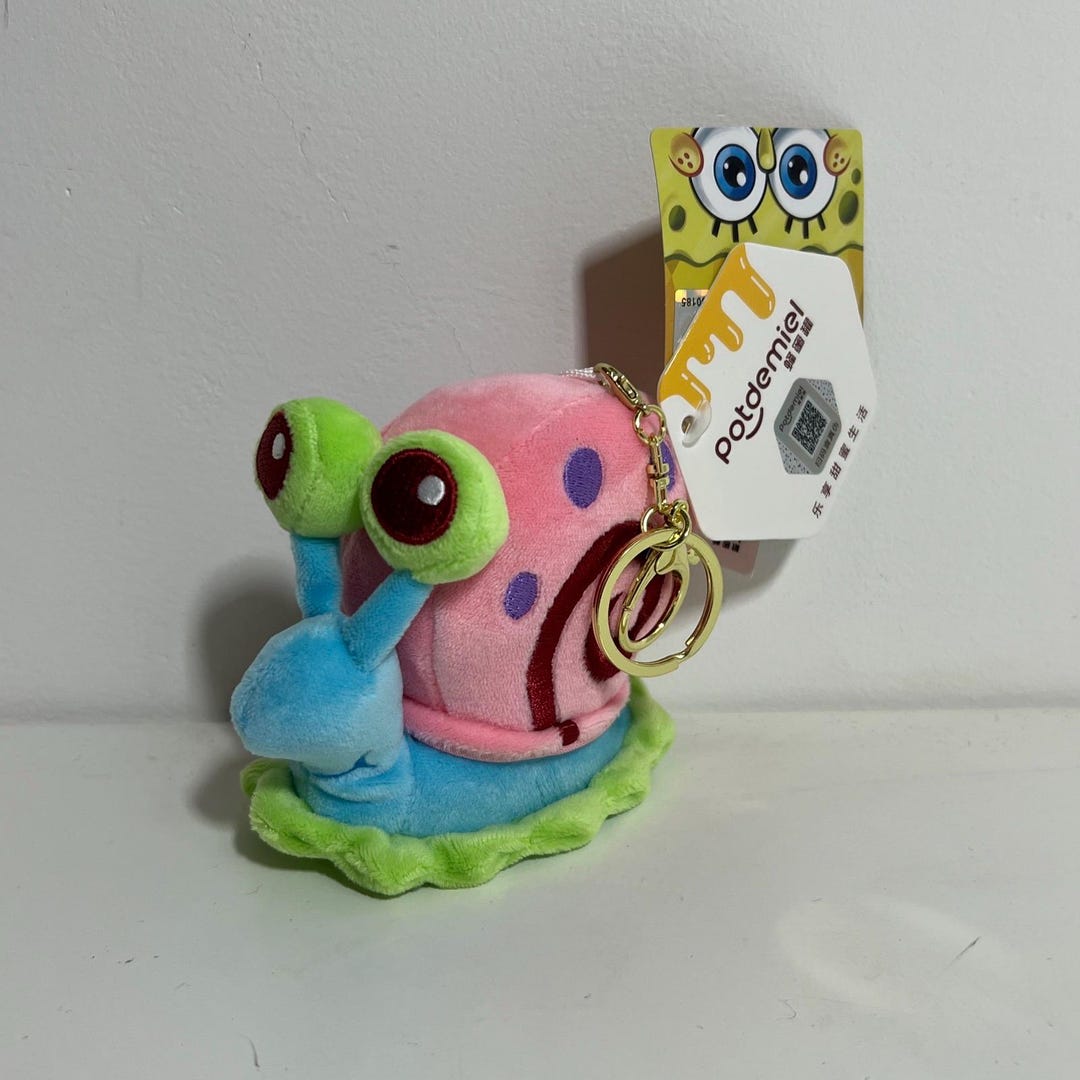 Nickelodeon Spongebob Squarepants Squidward Mini Plush Keychain Clip on ...