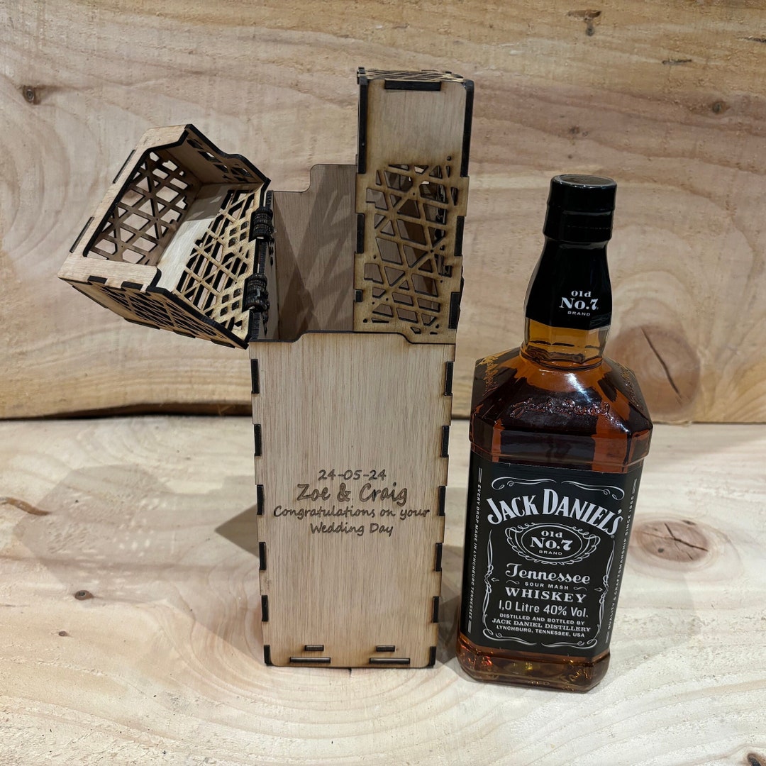 Large Alcohol Bottle Gift Box - Etsy