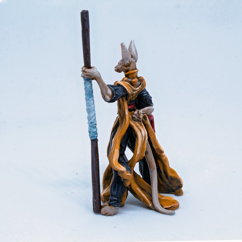 Master Mao the Monk Tabaxi Monk Tabaxi Caravan 32mm - Etsy UK