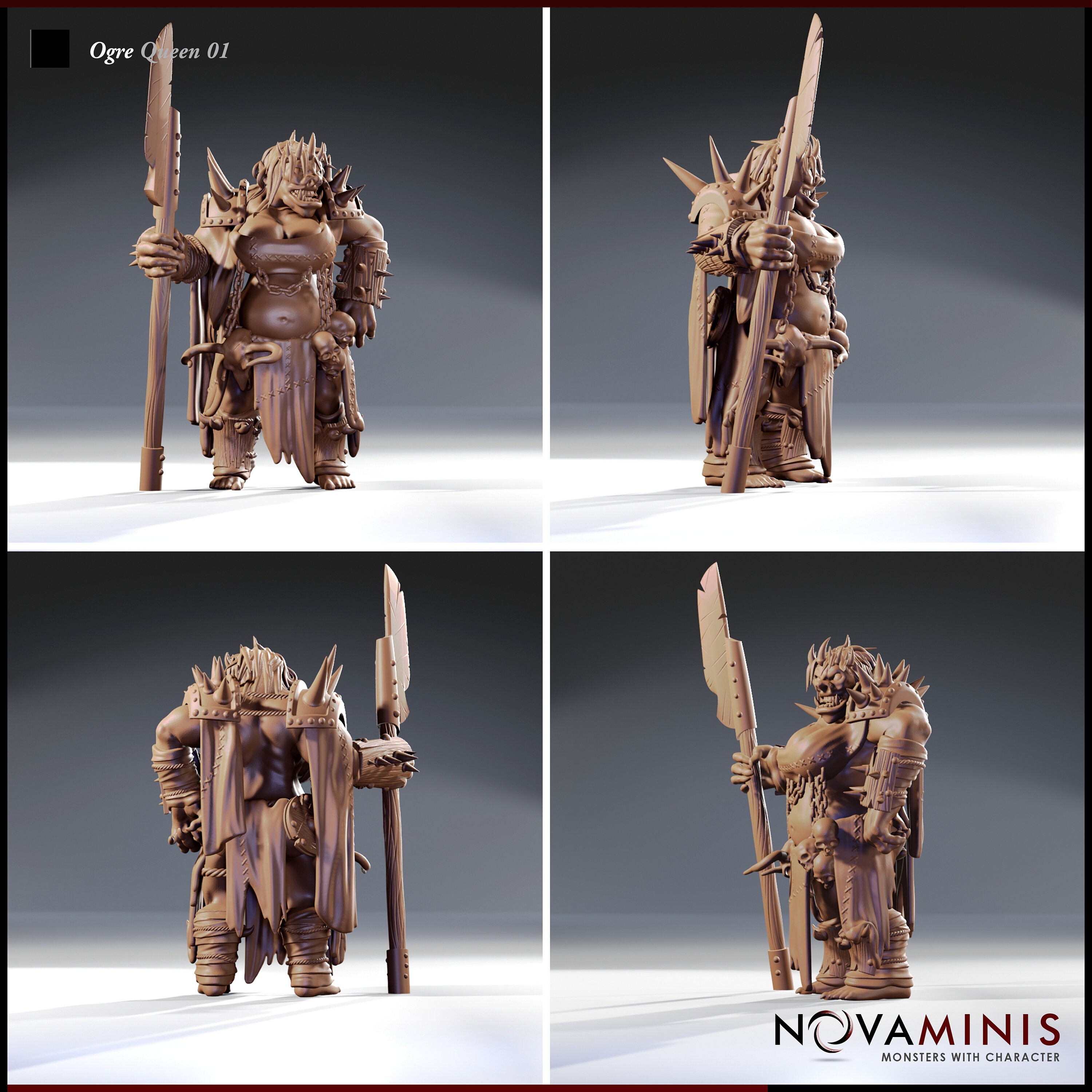 Ogre Queen 01 the Great Wilderness Court of the Ogre King - Etsy Australia