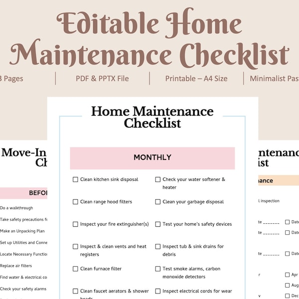 Home Maintenance - Etsy